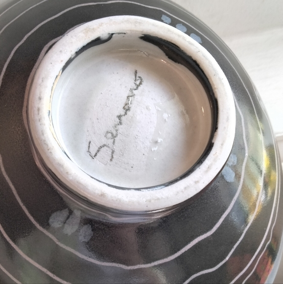 Vintage | Art | Raymond Serrano Signed Art Pottery Bowl Vintage | Poshmark